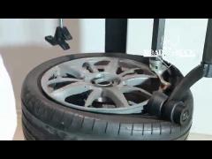 anti scratch tyre changer machine heavy duty structure for professional wheel service