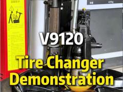V9120 Non-Destructive Tire Changer Lever-Free Wheel Changing Equipment for Auto Repair Shop Luxury