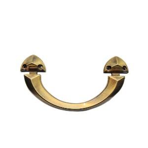 China bara maniglia, Italy design coffin handle, casket handle, zamak coffin handle, half moon design handle for casket for sale