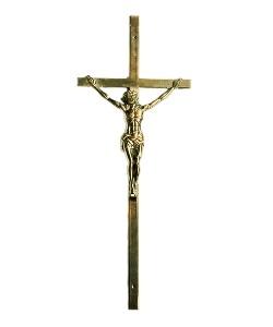 China Metal crucifix, metal cross, zamak cross for coffin lid, coffin decoration, coffin ornament for sale
