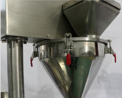 China Semi-automatic detergent powder packing machine auger filler machine for sale