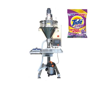 China Semi automatic wheat flour turmeric powder packing machine for sale
