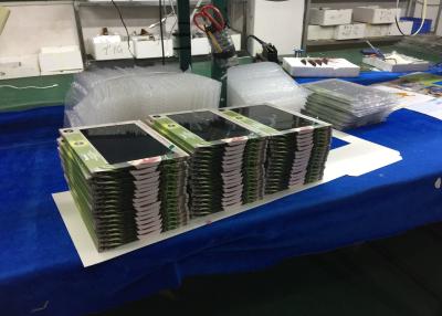 China Custom business and Paper Material 10.1inch screen lcd advertising brochure POP display with metal hook for shelf sales for sale
