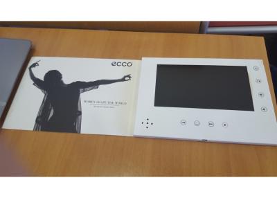中国 2017年 新品 熱売 パーソナライズされた7'スクリーンビデオグリーティングカード ダイナミックなビデオブローチャーのカスタムデザイン 販売のため