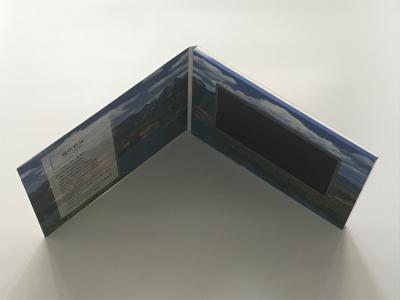 中国 政府イベント 発売 LCD 7インチ TFTスクリーン ビデオ ブローシャー 輝くラミネーション 印刷 カスタマイズ 販売のため