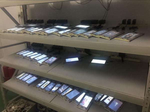 Custom printing digital video display 7inch lcd screen pop player with high resolution advertising display for shlef