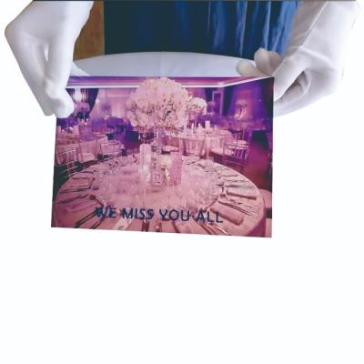 中国 ビジネスイベントのビデオ招待状 ブローチャー 7インチ LCDスクリーン カスタムデザイン 販売のため