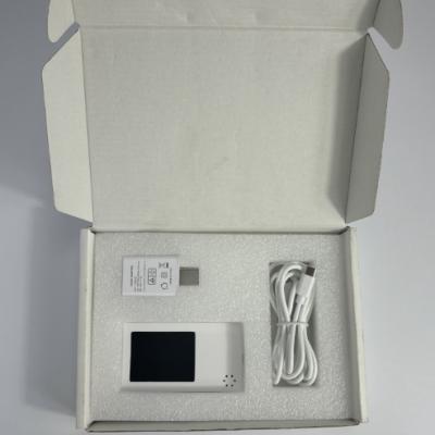 China 2.4inch Mini Video Display for Retail Point-of-Sale Promotions Compact Card Style Screen with Universal Power Adaptor In-Store Marketing for sale