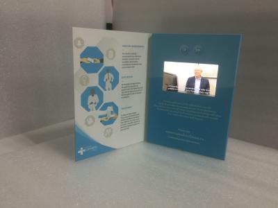 Cina 5 Inch Video Card Mailer per il mercato farmaceutico compleanno in vendita