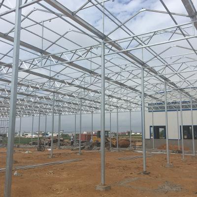 Cina Migliorare la ventilazione nelle serre agricole multi-span con sistema rack e pinion in vendita