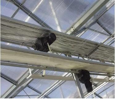 Cina Kit di serre neri motore di riduttore per ventilazione con materiale di copertura in vetro in vendita