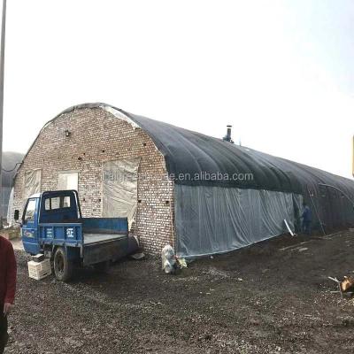Cina Progettazione della serra per l'allevamento di piccoli pesci e di pollame Lunghezza personalizzabile in vendita