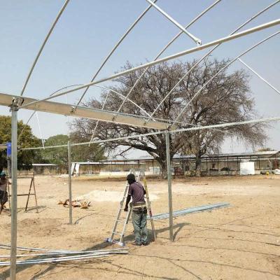 Cina Tetti a uno strato e ventilazione laterale serra commerciale per la coltivazione di pomodori in Namibia in vendita