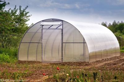 Cina Mini serre resistenti ai raggi UV per l'agricoltura pellicola di plastica durevole e ventilazione laterale in vendita