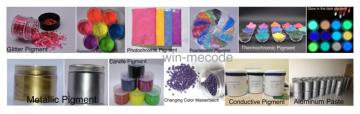 solvent based resin pigment metallic pigment