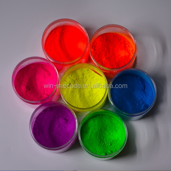printing ink solvent based daylight fluorescent effect pigment