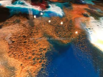 solvent based resin pigment metallic pigment