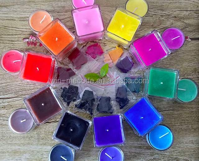 Soy Wax Beeswax Paraffin Wax Candle Pigment DIY Candle dyes Wax Candle Pigment