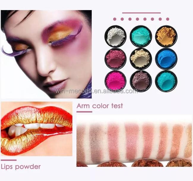 Cosmetic Mica Powder Glitter Pigment Loose Shimmer Pigment for Cosmetic Highlighter Makeup