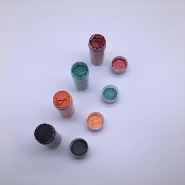 Quality cosmetic pigments pearl powder natural mica resin coating pigment for sale