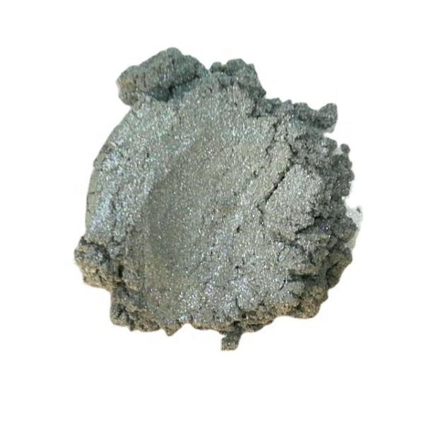 Quality mica powder resin pigment silver grey pearl pigment for sale