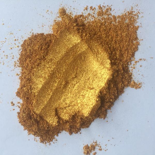 Quality Gold metallic pigment mica powder for paint and printing pearl pigment for sale