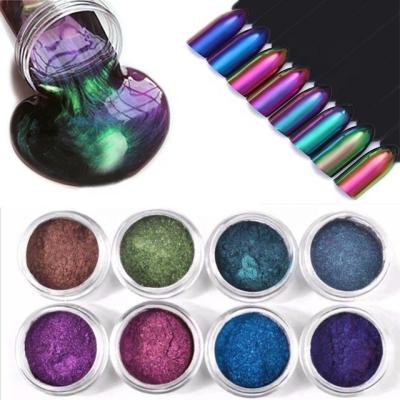 Quality cosmetic chameleon pigment artist chrome color shift pigment powder for for sale