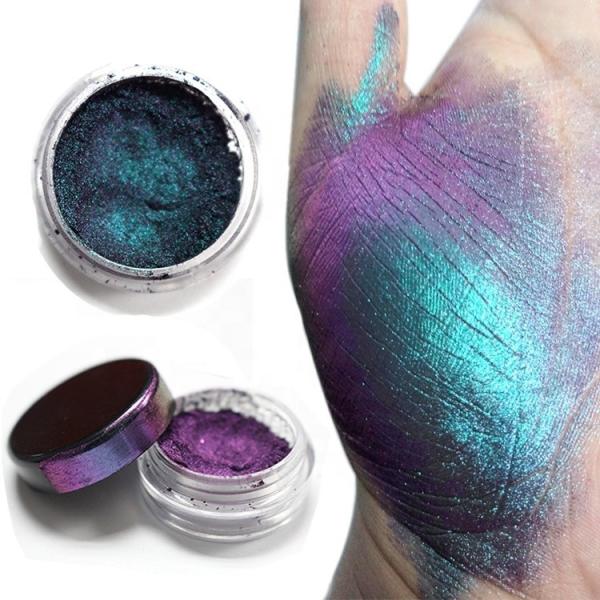 Quality cosmetic chameleon pigment artist chrome color shift pigment powder for for sale
