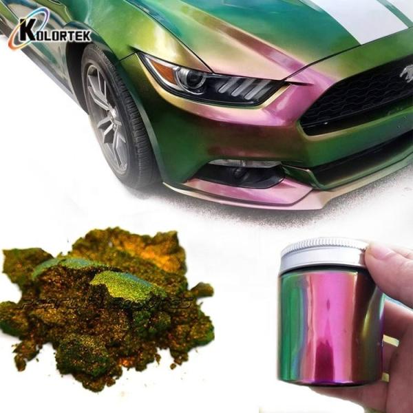 Quality cosmetic chameleon pigment artist chrome color shift pigment powder for for sale