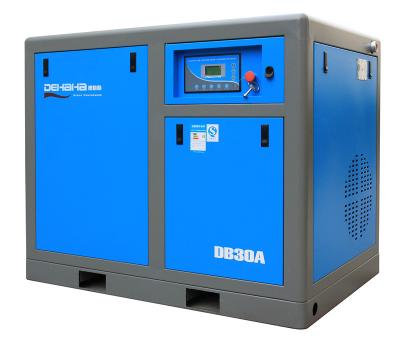 China DHH Hot-sale 22kw 30hp CE Certified Belt Driven Screw Air Compressor Supply for sale