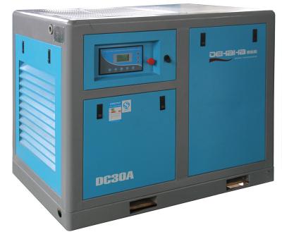China Hot-sale CE Certified DC30A 22KW DHH Direct Driven Screw Air Compressor for sale