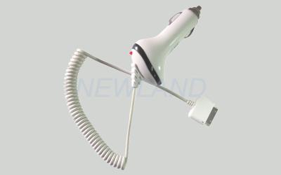 China White 1.5M spring cable 5V 1A SmartPhone Car Charger for iPhone4s / iphone3gS for sale