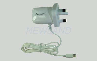 China iPhone6 Plus / iPhone5s Mobile Phone Travel Charger With  Micro USB for sale
