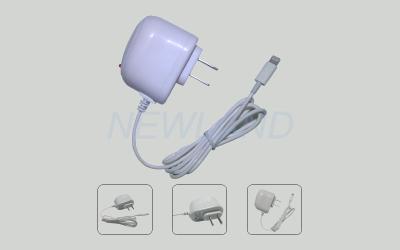 China Customized 8 Pin iPhone6 Plus Cell Phone Travel Charger With Circle Model for sale