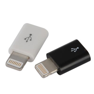 China Micro USB to 8 Pin Data Sync Charger Cable Converter Adapter For iPhone 6/5 iPod for sale