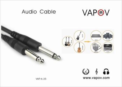 China 6.35MM AUX Cable For Electric guitar Electric bass for sale