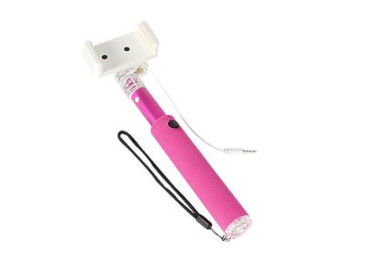 China Self Monopod Handheld Selfie Stick , Wired Audio Cable Take Pole For iPhone 6 Samsung for sale