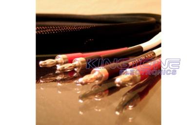 China 1000ft CMR Rated 4 Cores Speaker Cable 12 AWG in Yellow , Monitor Audio Cable for sale