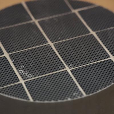 China Passive Continuous Regeneration and Honeycomb Ceramic CDPF 300cpsi for Black Smoke Control for sale