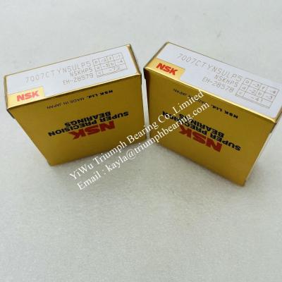 China NSK  angular contact ball bearing   7007CTYNSULP5  ,  7204CTYNSULP4 for sale