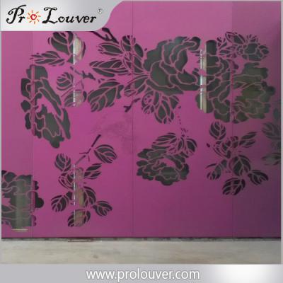 China Australia standard Architectural design perforated aluminum screen for sale
