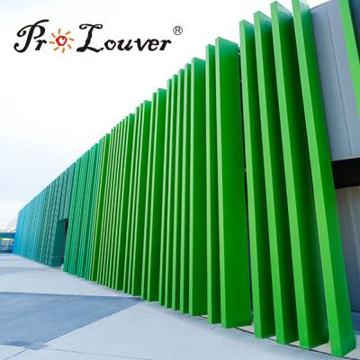 China Modern Design Durable Aluminum Box Louver,Architectural exterior window for sale