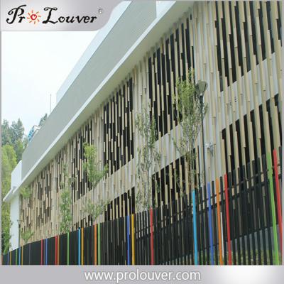 China Quality Assurance Architectural decorative aluminum wall box sun louver for sale