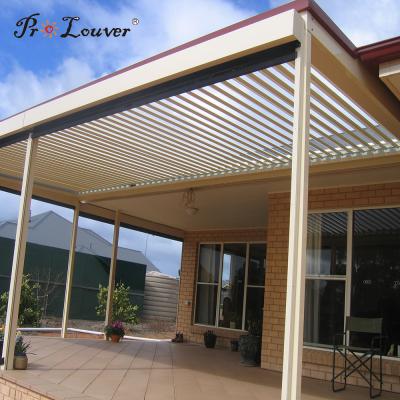 China China wholesales quality assurance External pergola opening louver waterproof for sale
