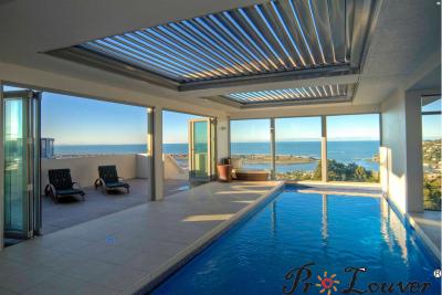 China Modern design Pergola louver Opening roof /waterproof louver for sale