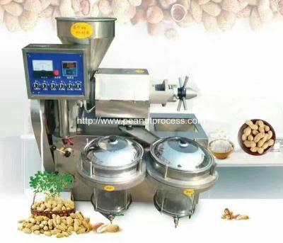 China Automatic Peanut Oil Pressing Machine with Vacuum Filter for sale