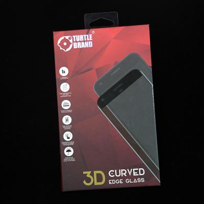 China CMYK Temper Glass Screen Protector Packaging Box For Phone Accessories for sale