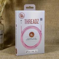 China Electronic Charging Data Cable Packaging Box Embossed Chipboard for sale