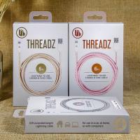 China Printed Paper APET Mobile USB SYNC Data Cable Packaging Box Design for sale
