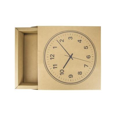 China Degradable Clock design Kraft Corrugated Mailers Packaging Box for sale